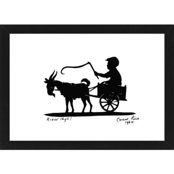 "Ridin' High" by Carew Rice (8x10 Print With Frame) - Clay Rice Galleries